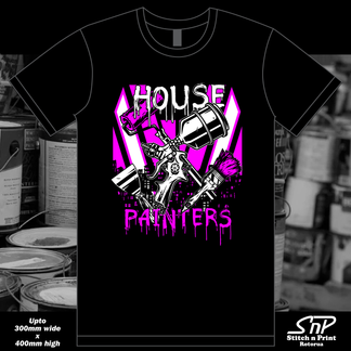 Custom Chevron Design Package (coloured ink on black garments) -- Enqu ...