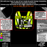 Custom Chevron Design Package (coloured ink on black garments) -- Enqu ...